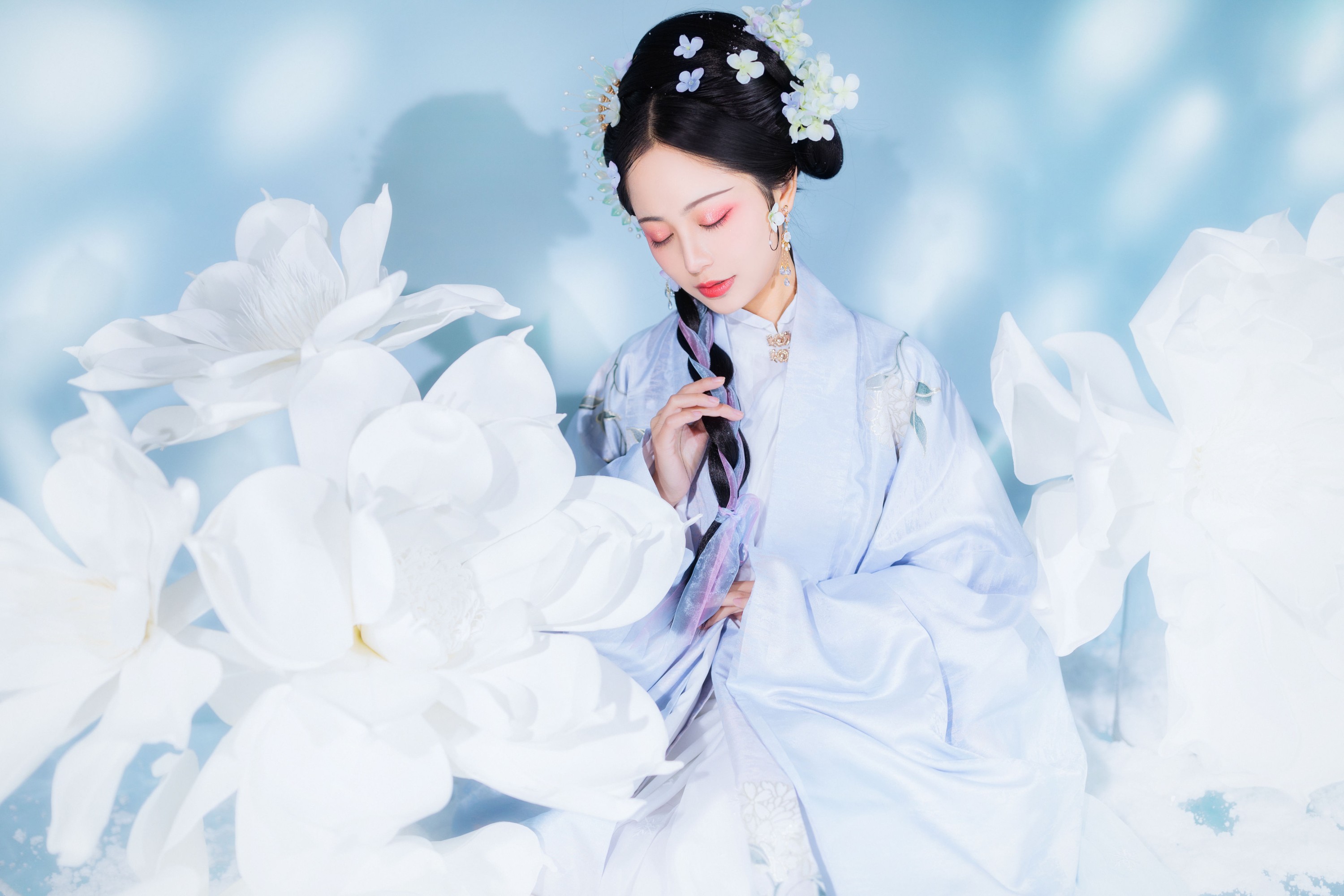 是雨诗呀 – 《凝霜雪》[26P]-66COS