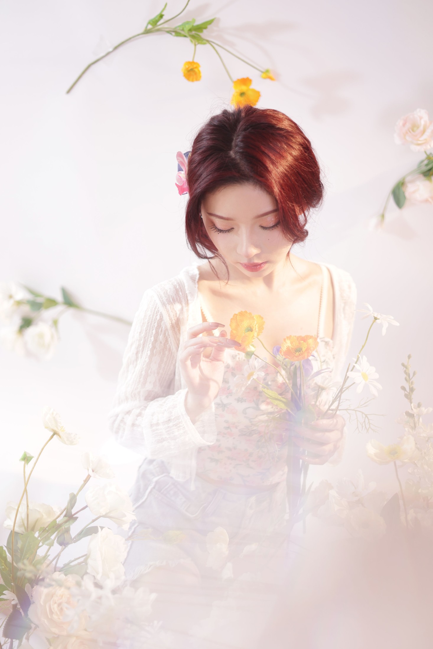 榕榕 – 《浪漫的不是花，是你》[30P]-66COS