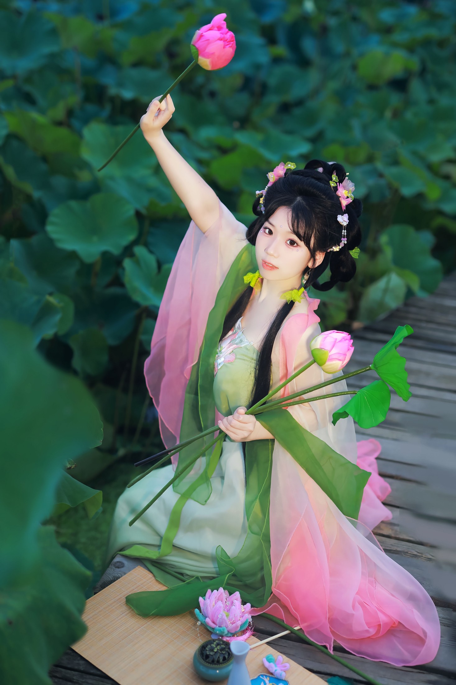 周周Ay – 《小荷妖》[23P]-66COS