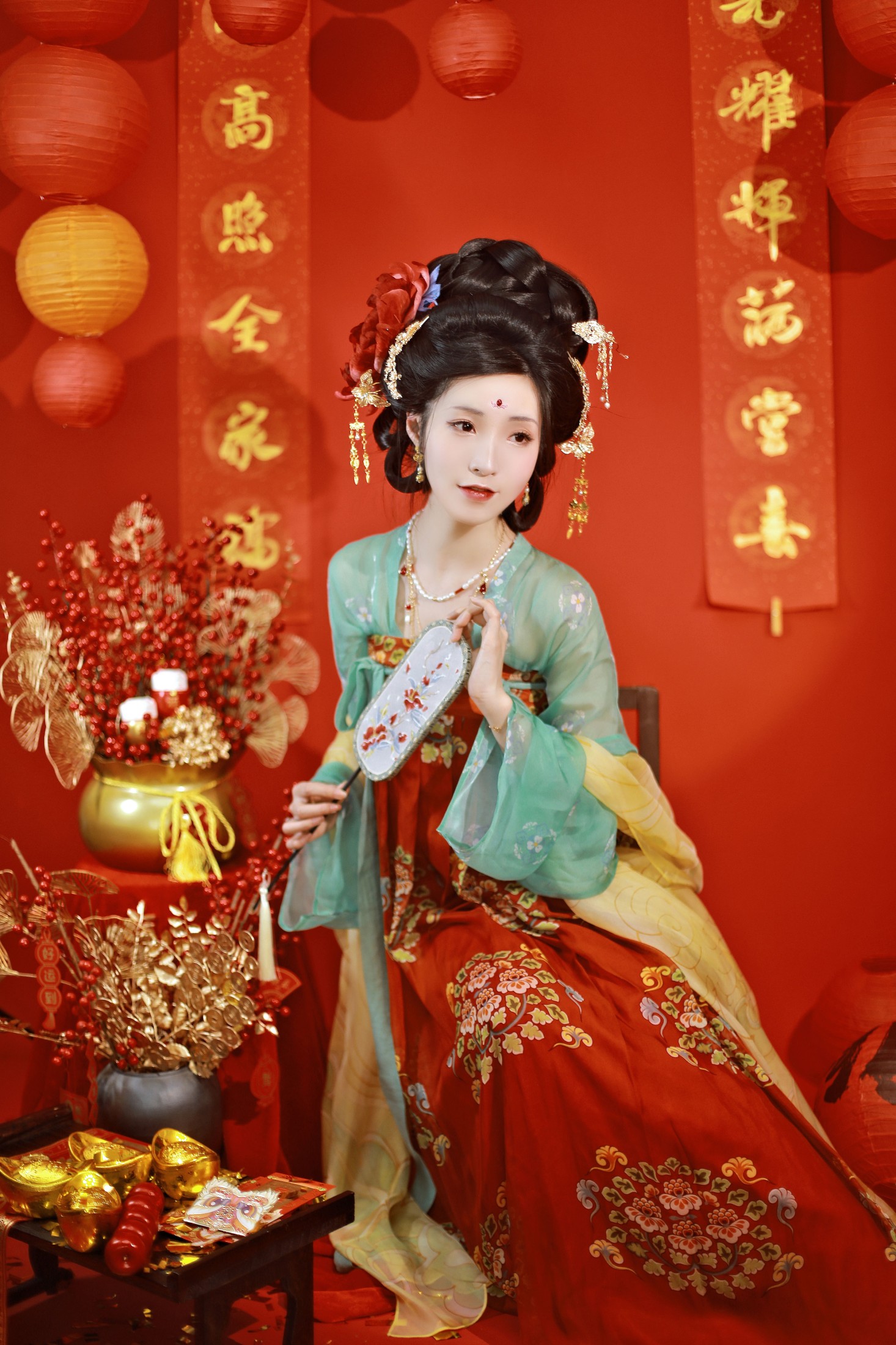 李猜 – 《烟火年年》[22P]-66COS