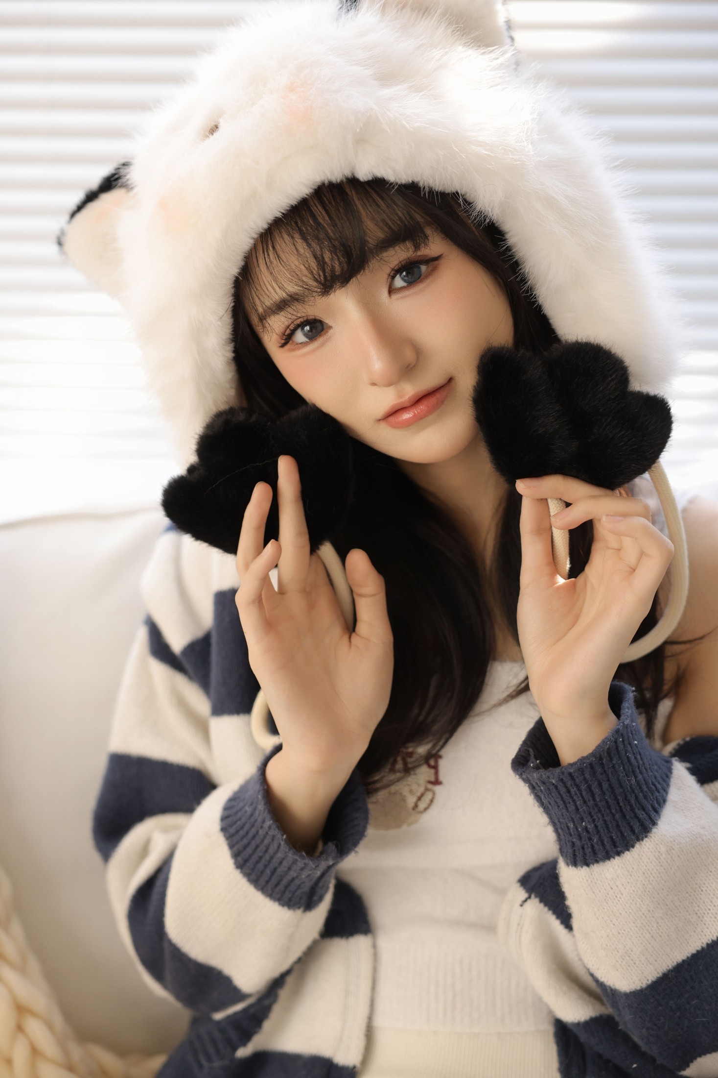 Maoqi – 《圣诞猫咪》[25P]-66COS