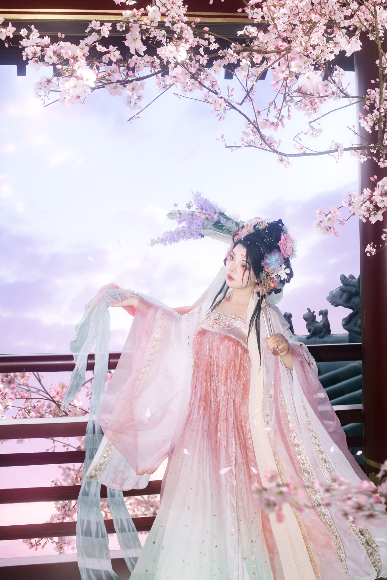 琦琦 – 《春日樱花》[27P]-66COS