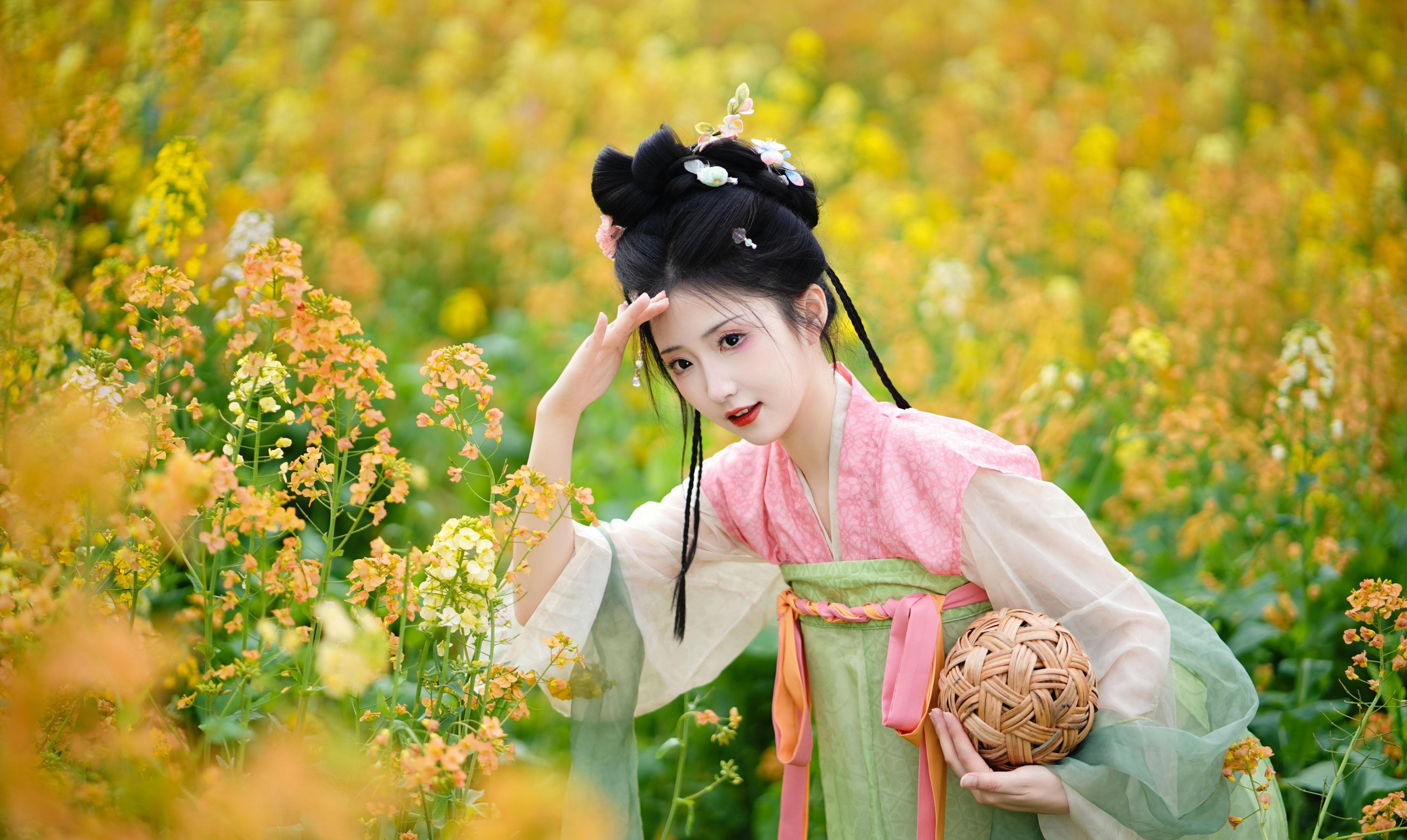 兔牙w – 《油菜》[14P]-66COS