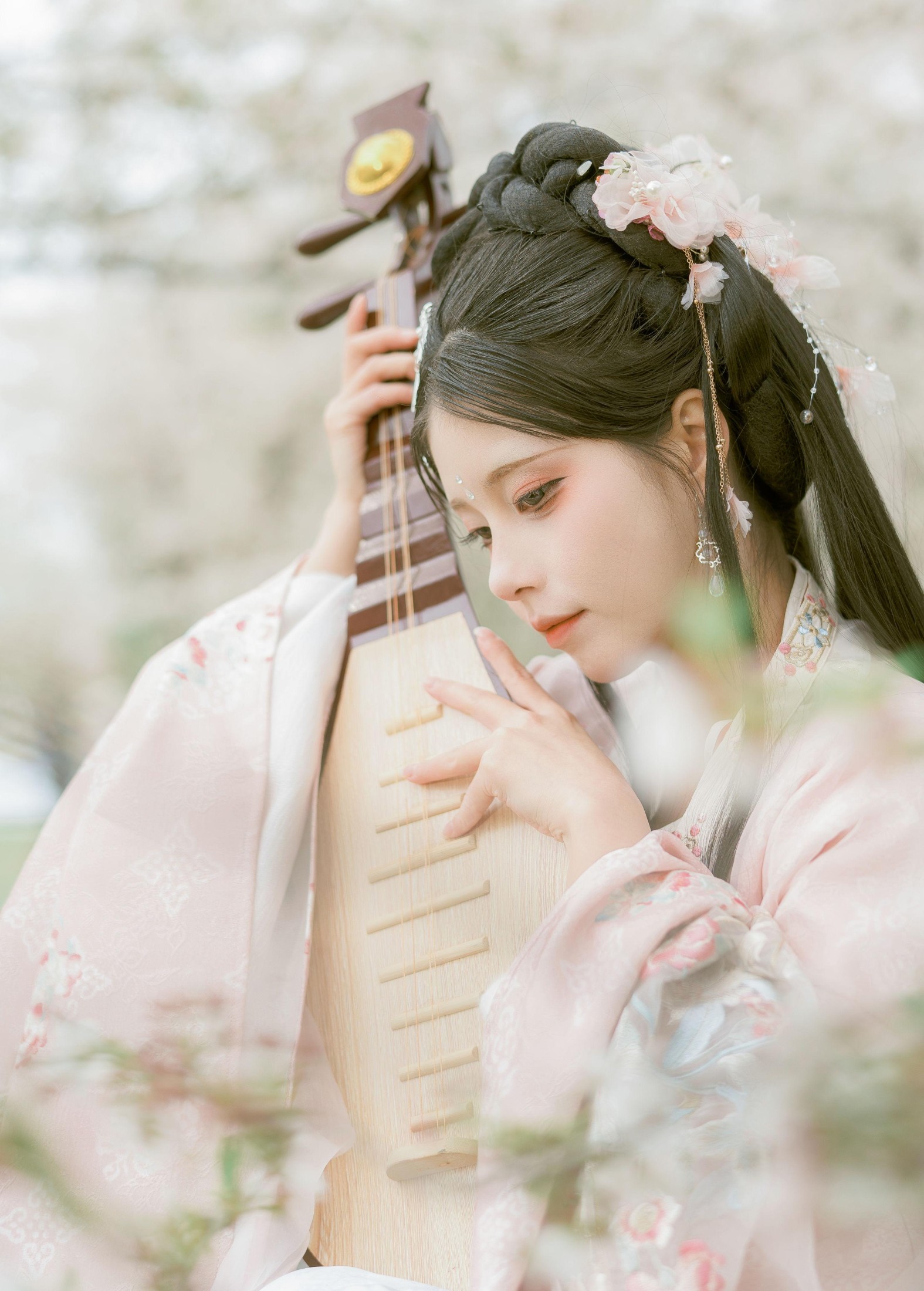 顾言一 – 《樱花林 琵琶情》[32P]-66COS