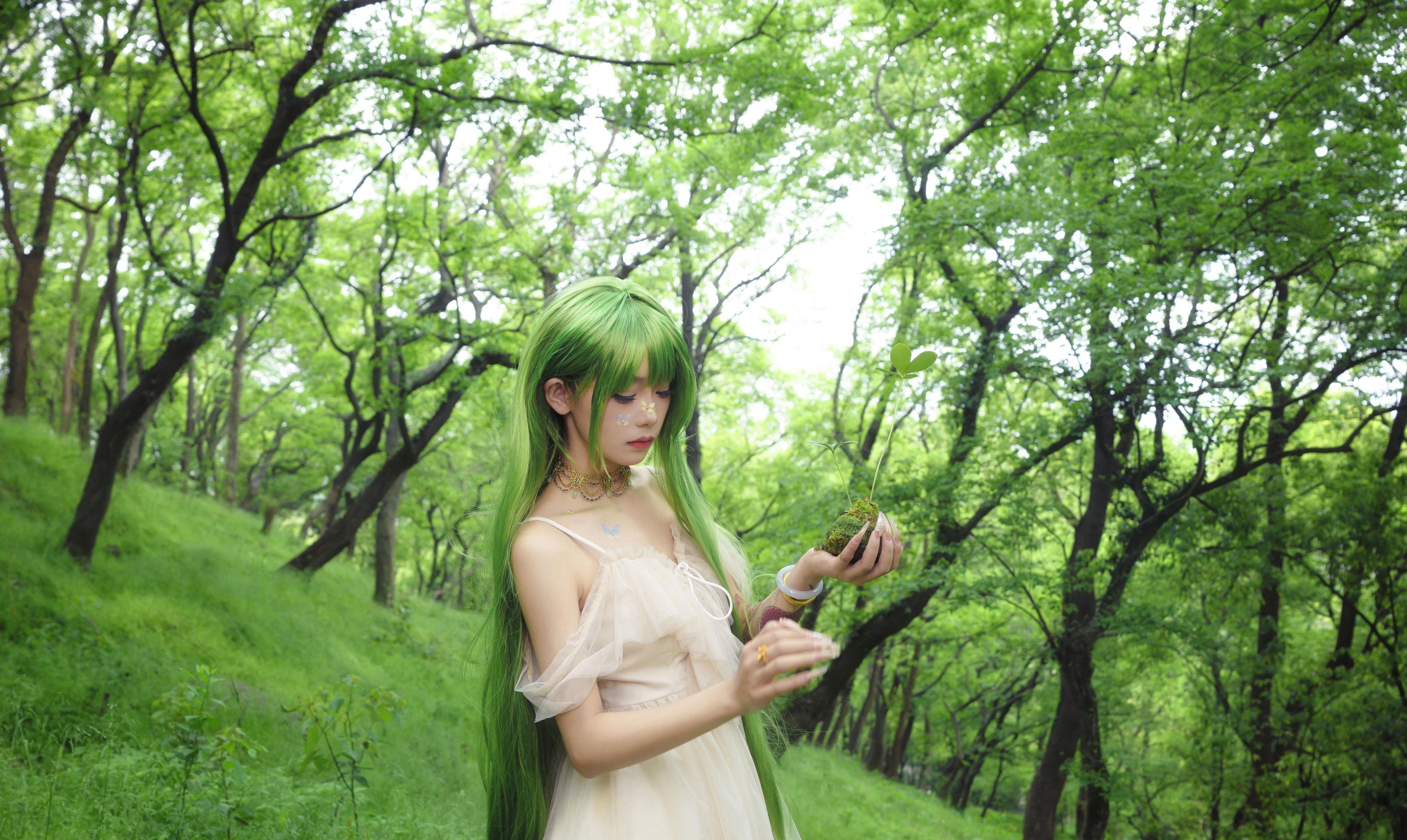 小熊 – 《万物生长》[19P]-66COS